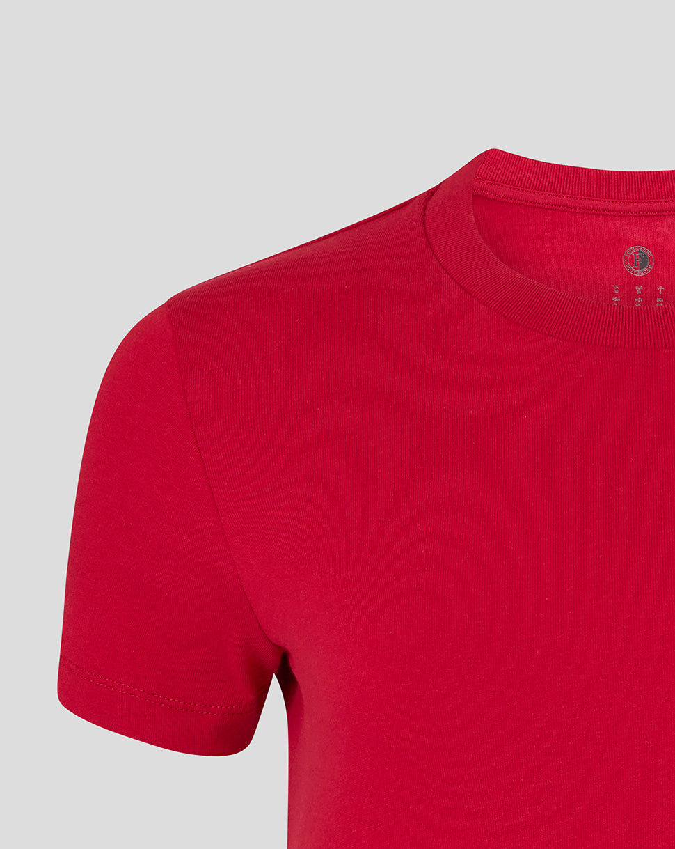FEYENOORD CORE CREST T-SHIRT 2025-2026 - VROUWEN