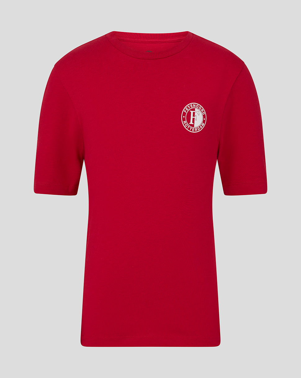 FEYENOORD CORE CREST T-SHIRT 2025-2026 - JUNIOR
